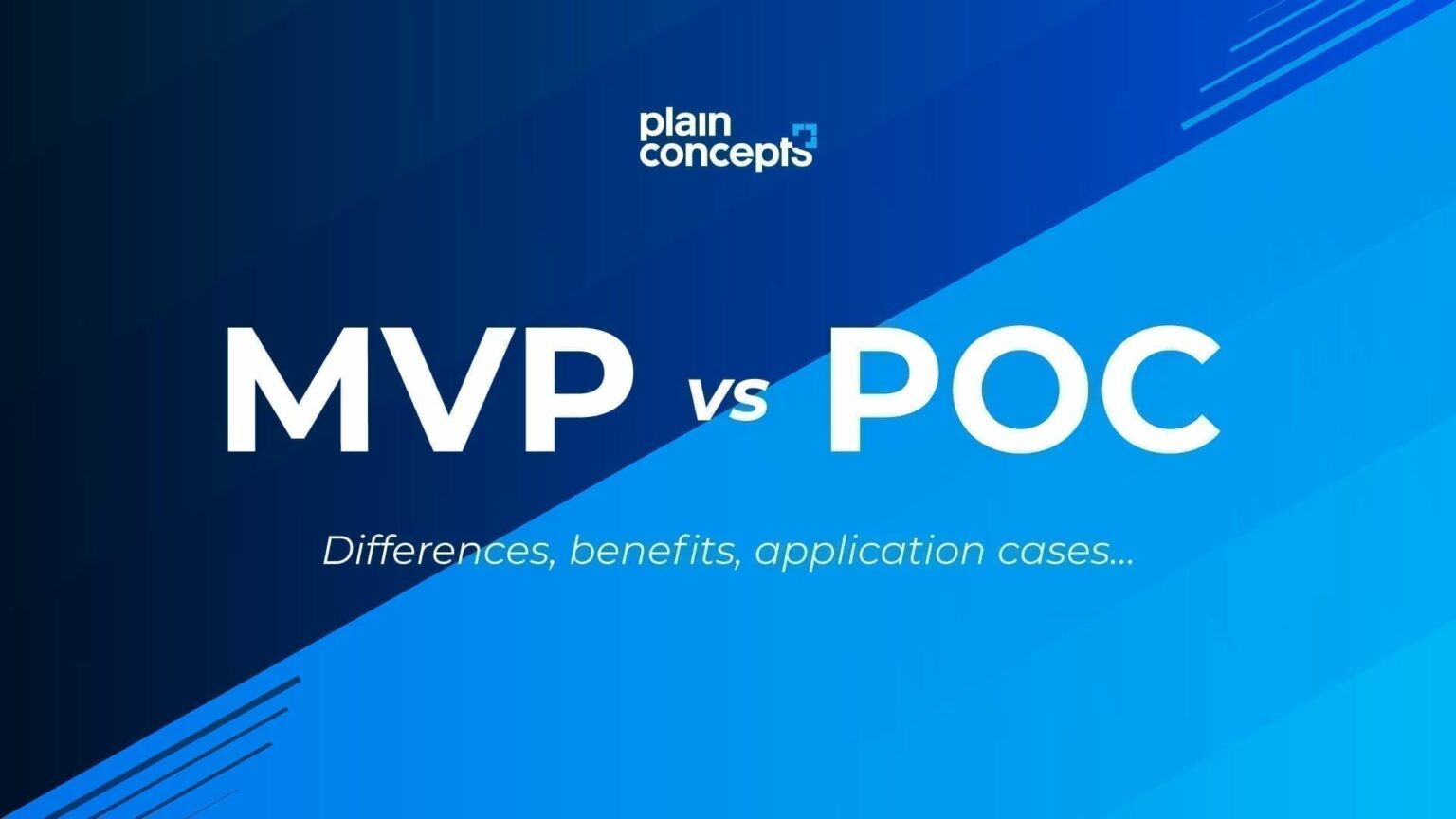 MVP vs. POC: What is the Difference? | Plain Concepts