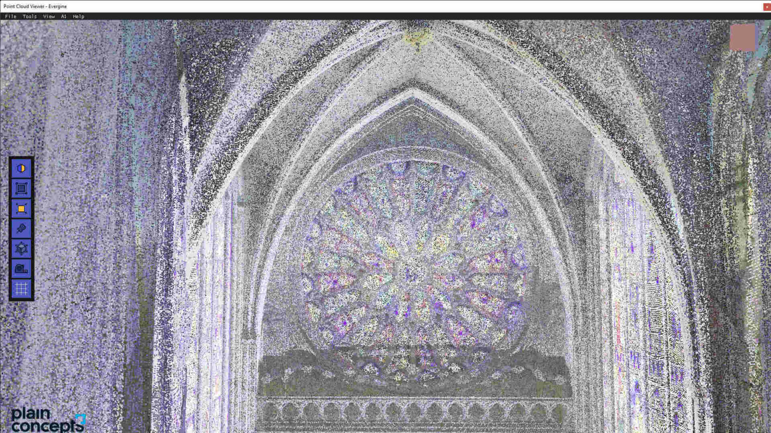 Point Cloud of León Cathedral: Technology For a Building With 800 Years ...