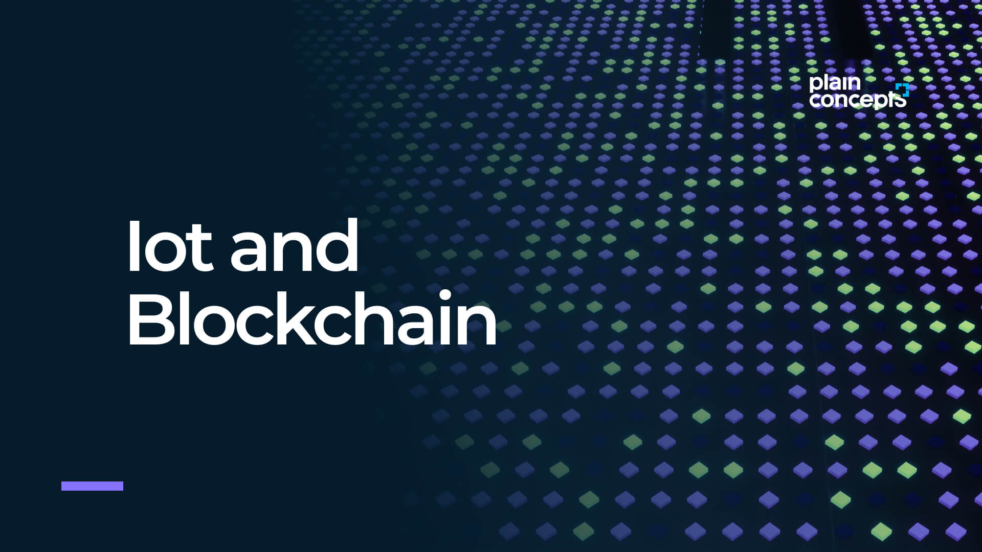 ¿Por qué la tecnología Blockchain está mejorando el IoT? - Plain ...