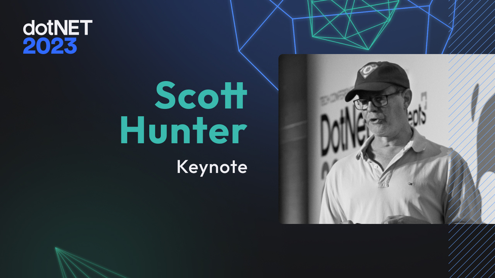Scott Hunter y Glenn Condron. Keynote dotNET 2023 - Plain ConceptsPlain Concepts