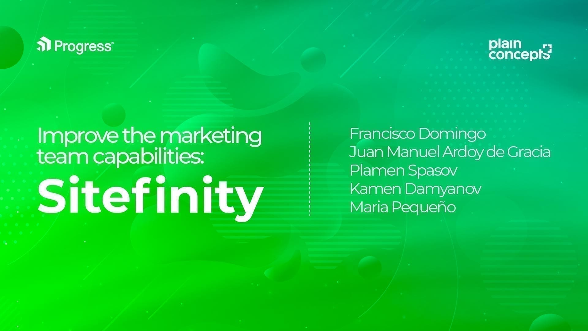 Sitefinity: the CMS for Marketing and Communication Teams - Plain ...